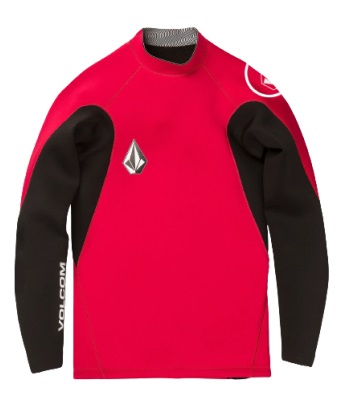 Volcom 2MM JACKET UPF 50 LONG SLEEVE RASHGUARD - BLACK 防寒衣 - ALL RIDE ...