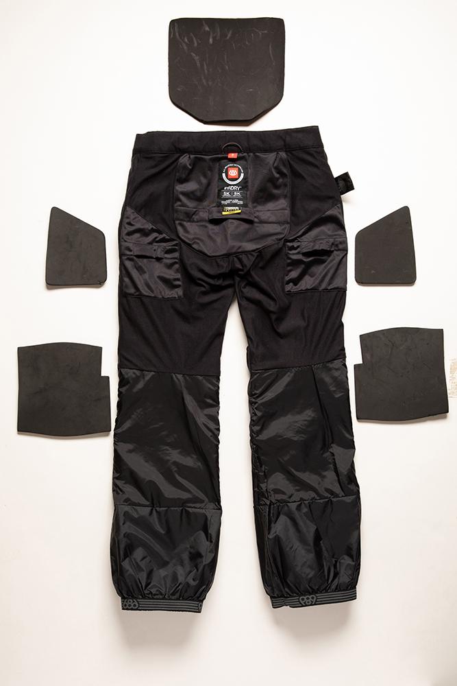 686 Men's Progression Padded Pant 防摔滑雪褲 - Black - ALL RIDE SKATE/SURF/SNOW