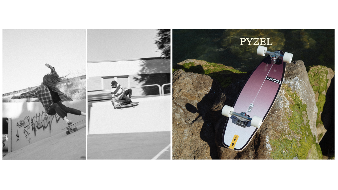 YOW x PYZEL Shadow 33.5″ Surfskate 衝浪滑板 - ALL RIDE SKATE/SURF/SNOW