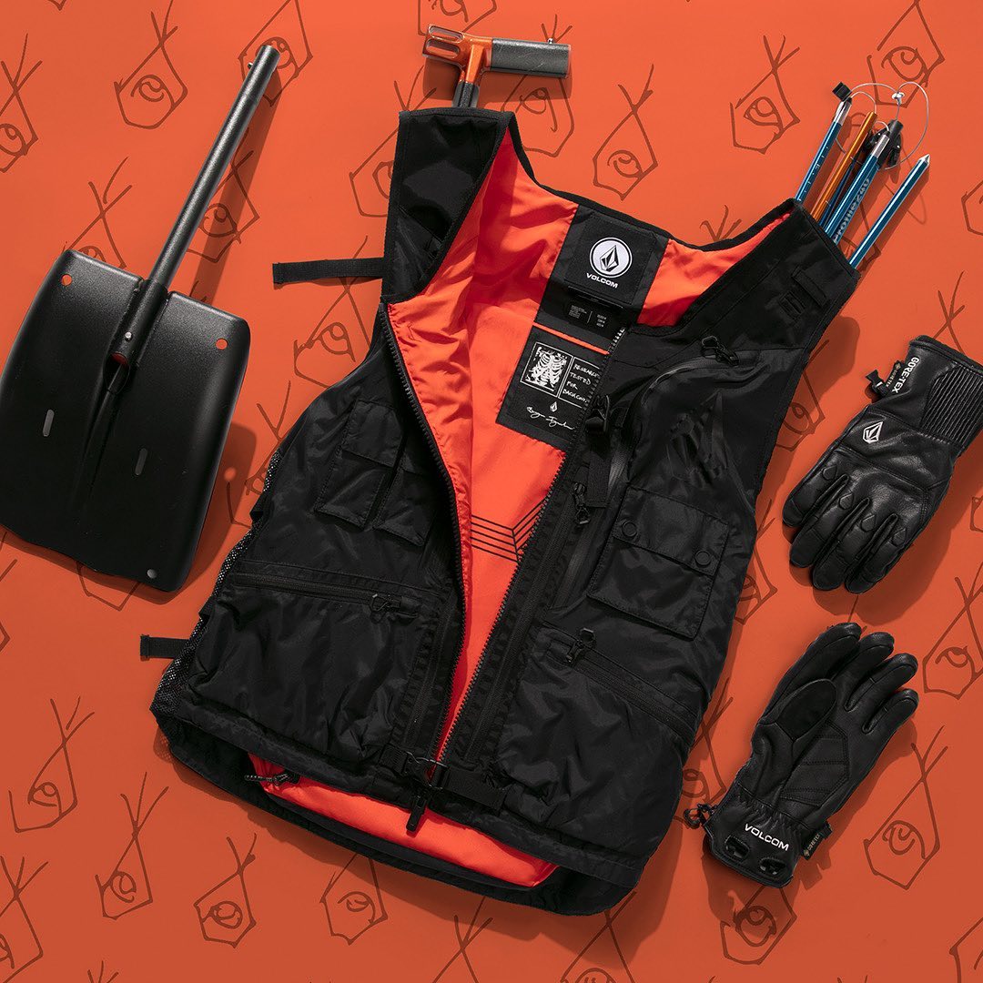 Volcom Iguchi Slack Vest 滑雪機能背心 - Black - ALL RIDE SKATE/SURF/SNOW