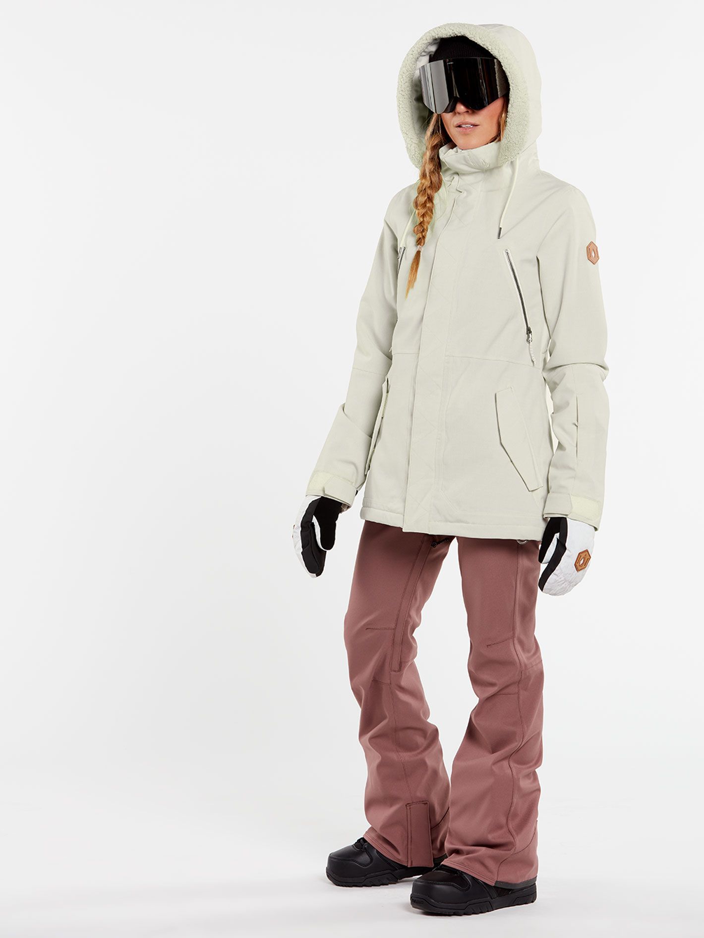 Volcom Women's Frochickie Insulated Pant 滑雪褲 - Rose Wood - ALL RIDE ...
